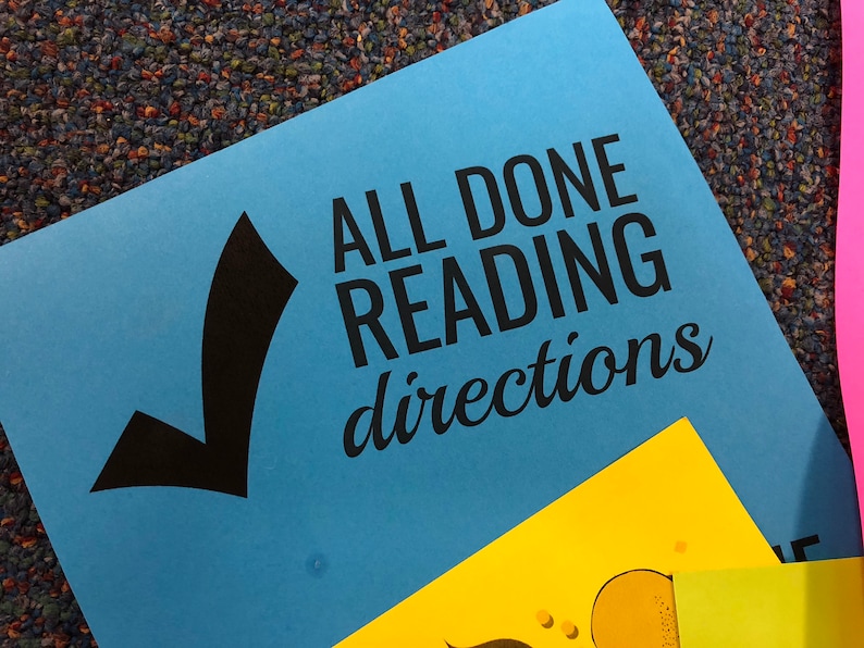 INSTANT DOWNLOAD: Testing Door Signs. State Testing Signs for - Etsy