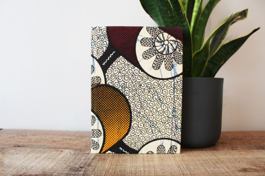 African Print, Ankara, Printed Notebook, Gifts, Stationary, Diary ...