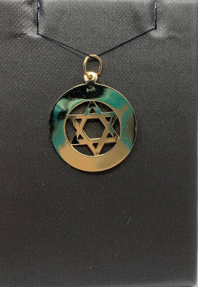 Bas Mitzvah Pendant 14k Gold - Etsy