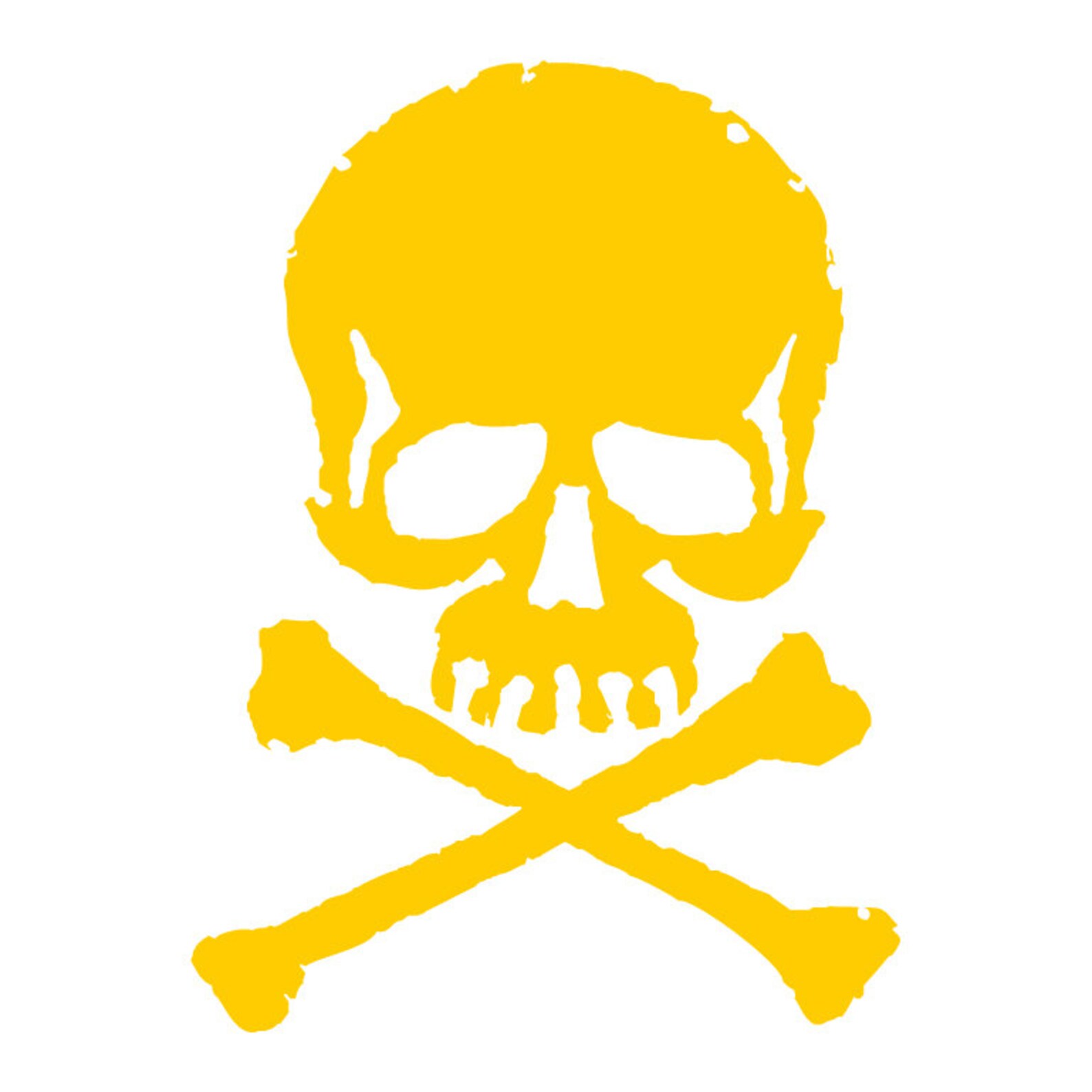 ST-T004 - Sticker Adesivo Teschio 01 - Pirata - 7,3 X 10 Cm - Etsy