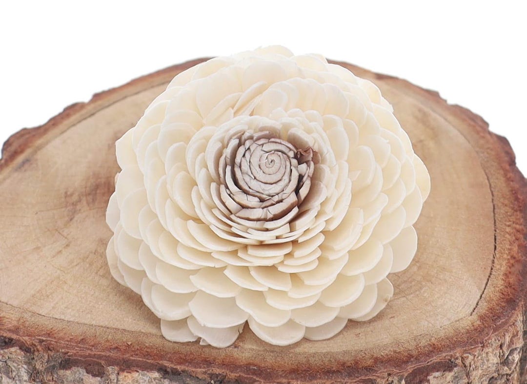 Sola Robin Flower (8 Cm)-12pcs- Sola Wood Flower, Wood Flower Art ...