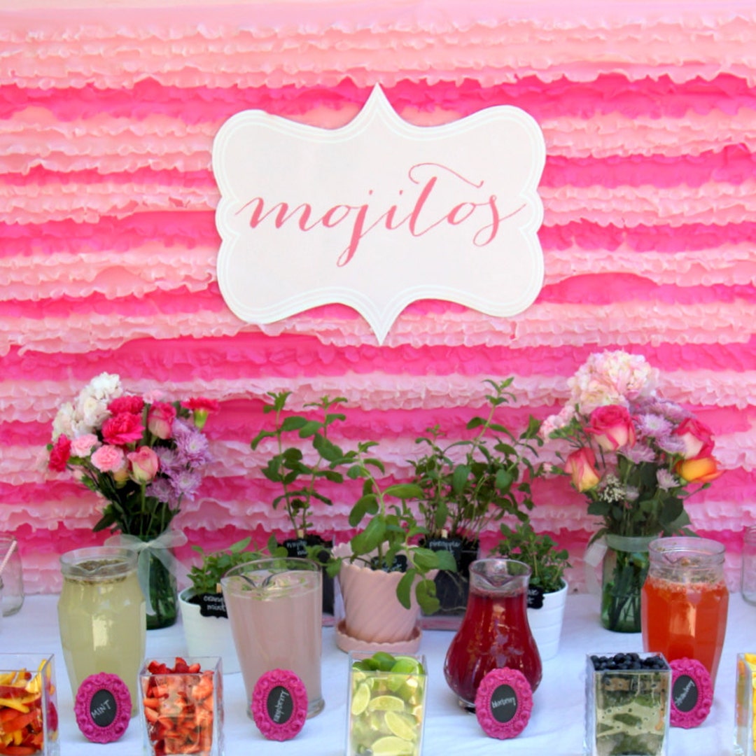 Mojito Bar Printable Poster-sized Sign for Your Mojito Bar or Drink ...