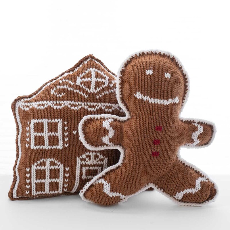 Gingerbread House Cushion - Etsy UK