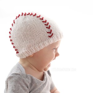 Baby Baseball Hat KNITTING PATTERN / Baseball Hat Pattern / Baseball ...
