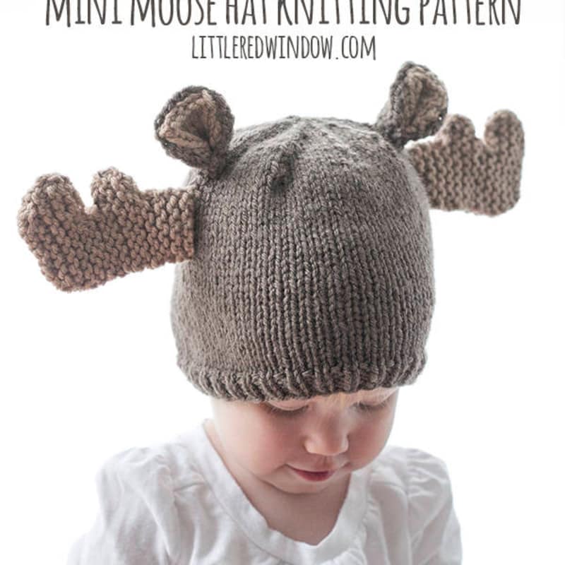 Crochet Moose Hat - Etsy