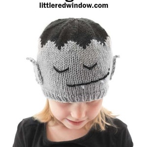 Vampire Hat KNITTING PATTERN / Monster Hat Pattern / DIY Vampire ...
