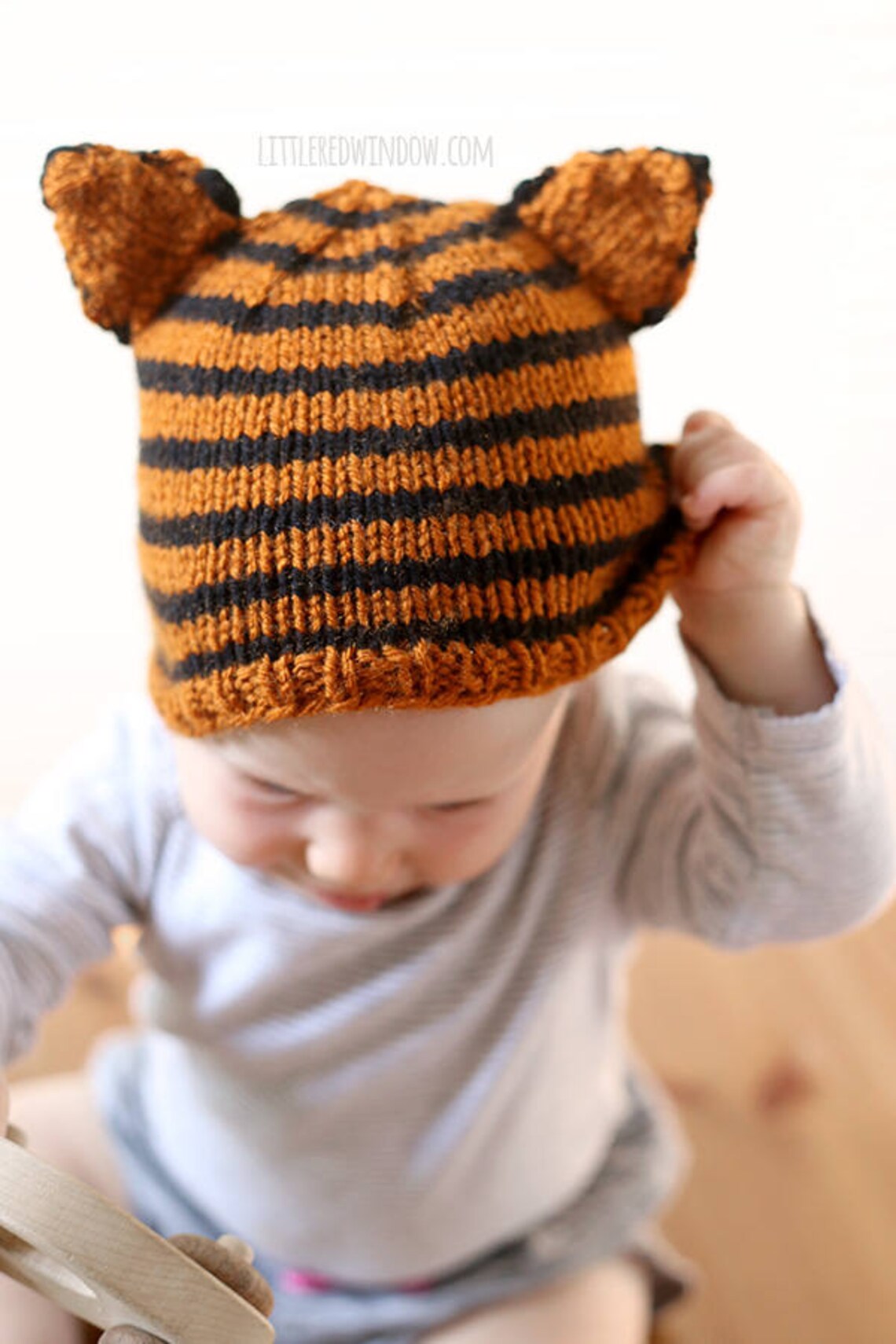 Tiger Baby Hat KNITTING PATTERN / Tiger Hat Pattern /baby Tiger Hat ...