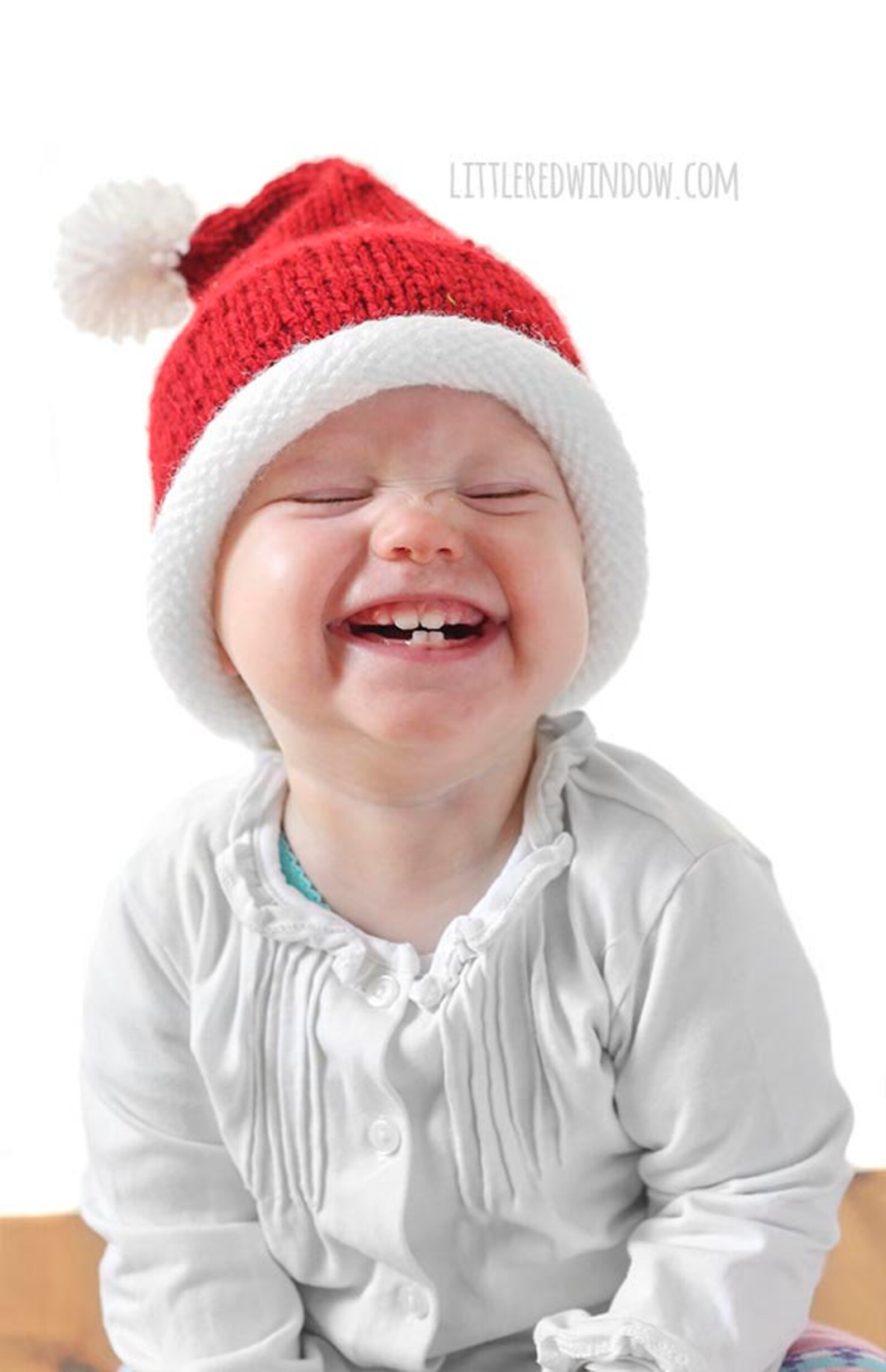 Baby Santa Hat KNITTING PATTERN / Santa Hats for Kids / Santa | Etsy