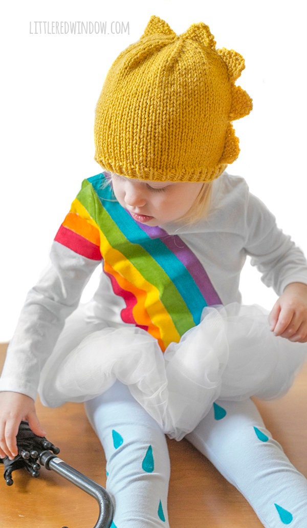 Golden Sun Hat KNITTING PATTERN / Knit Sun Hat Pattern / | Etsy