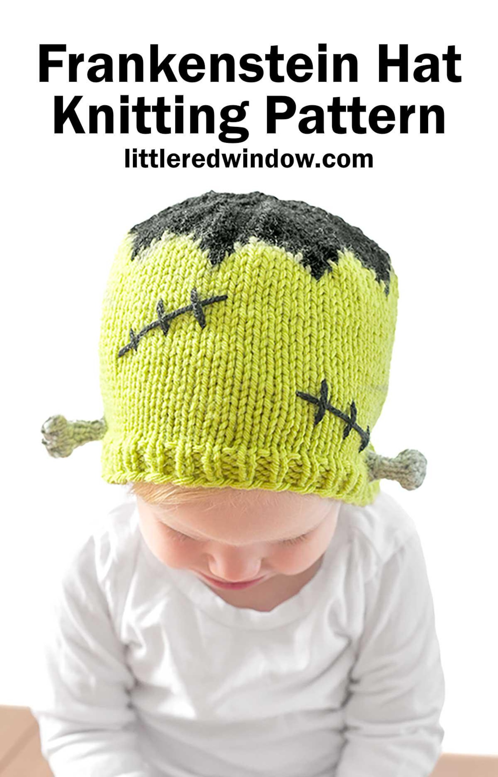 Frankenstein Hat KNITTING PATTERN / Monster Hat Pattern / Frankenstein ...