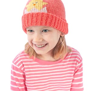 Peekaboo Chick Hat KNITTING PATTERN / Chick Hat Pattern / Easter Chick ...