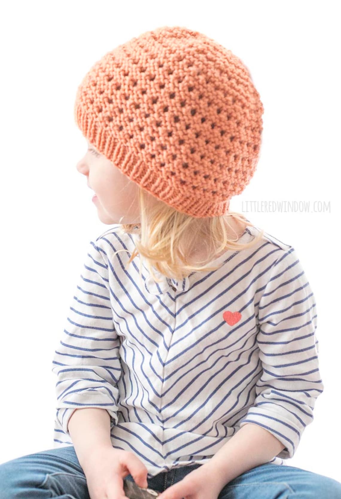 Lace Grid Hat KNITTING PATTERN / Easy Lace Hat Pattern / Lace Baby Hat ...