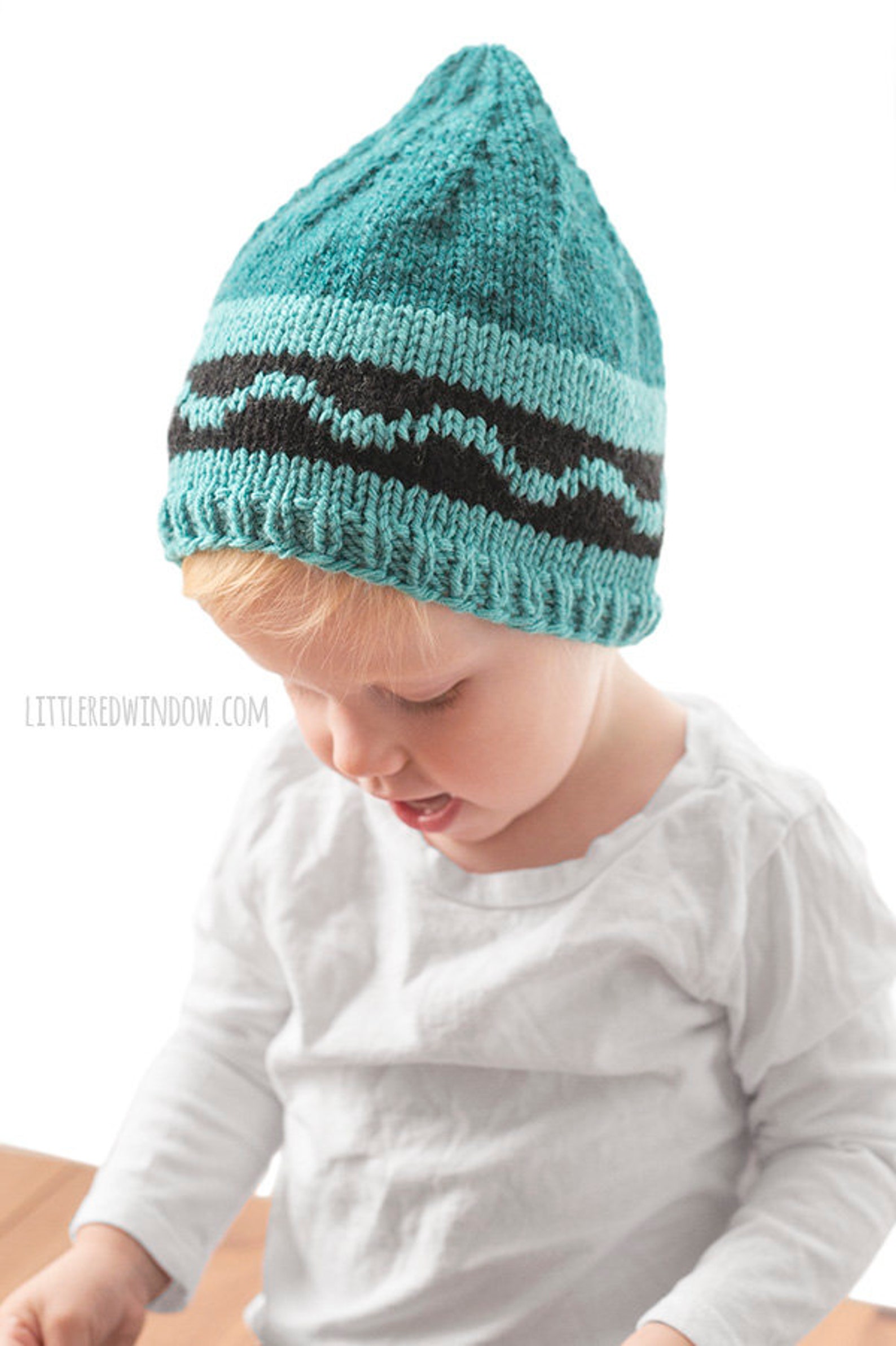 Crayon Hat KNITTING PATTERN / Crayon Pattern / Back to School - Etsy