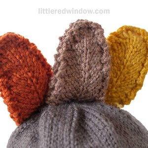 Tasty Turkey Hat KNITTING PATTERN / Turkey Hat Pattern /thanksgiving ...