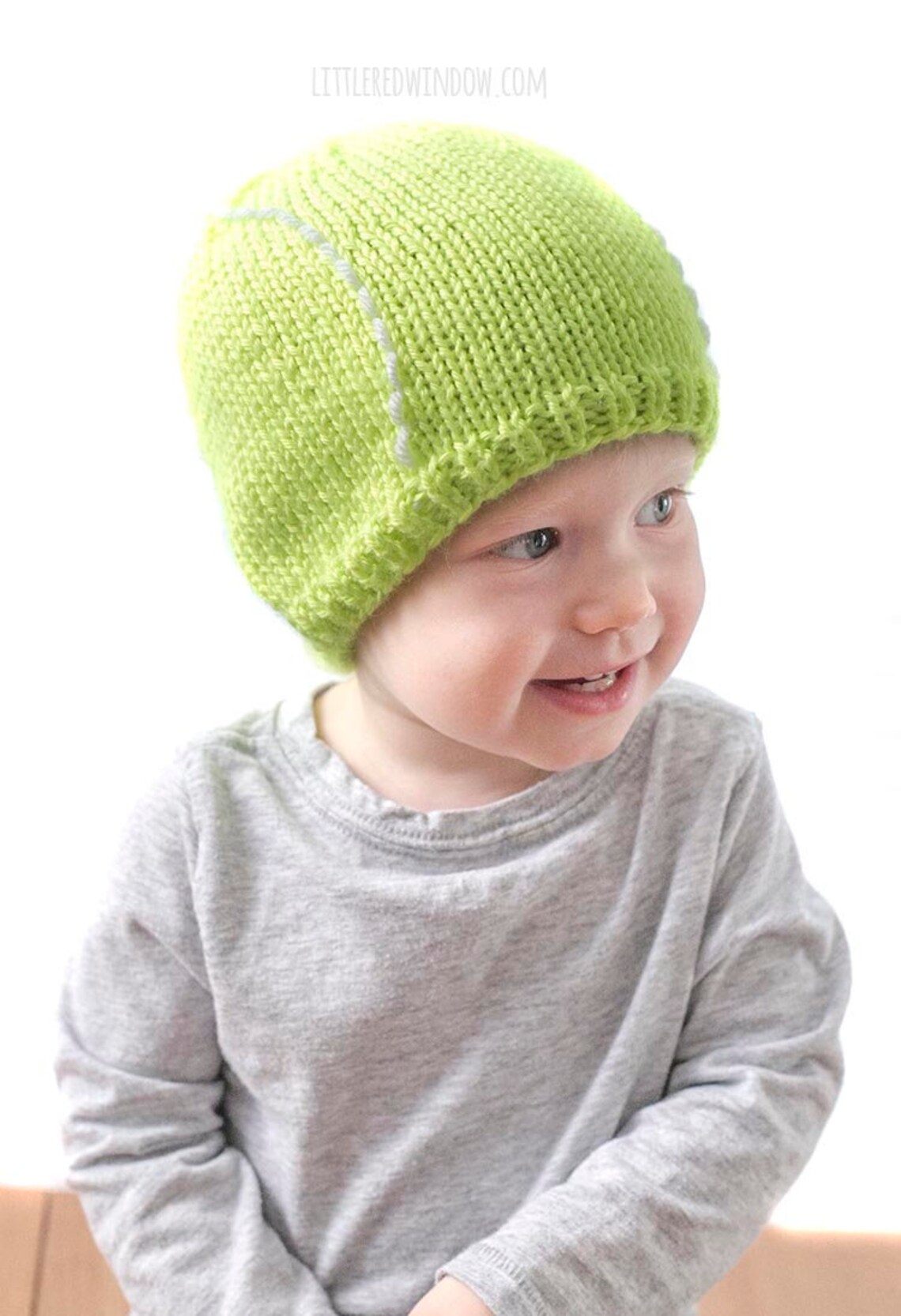 Tennis Ball Hat KNITTING PATTERN / Sports Hat Knitting Pattern / Tennis ...