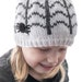 Spiderweb Hat KNITTING PATTERN / Halloween Spiderweb Pattern / Knit ...