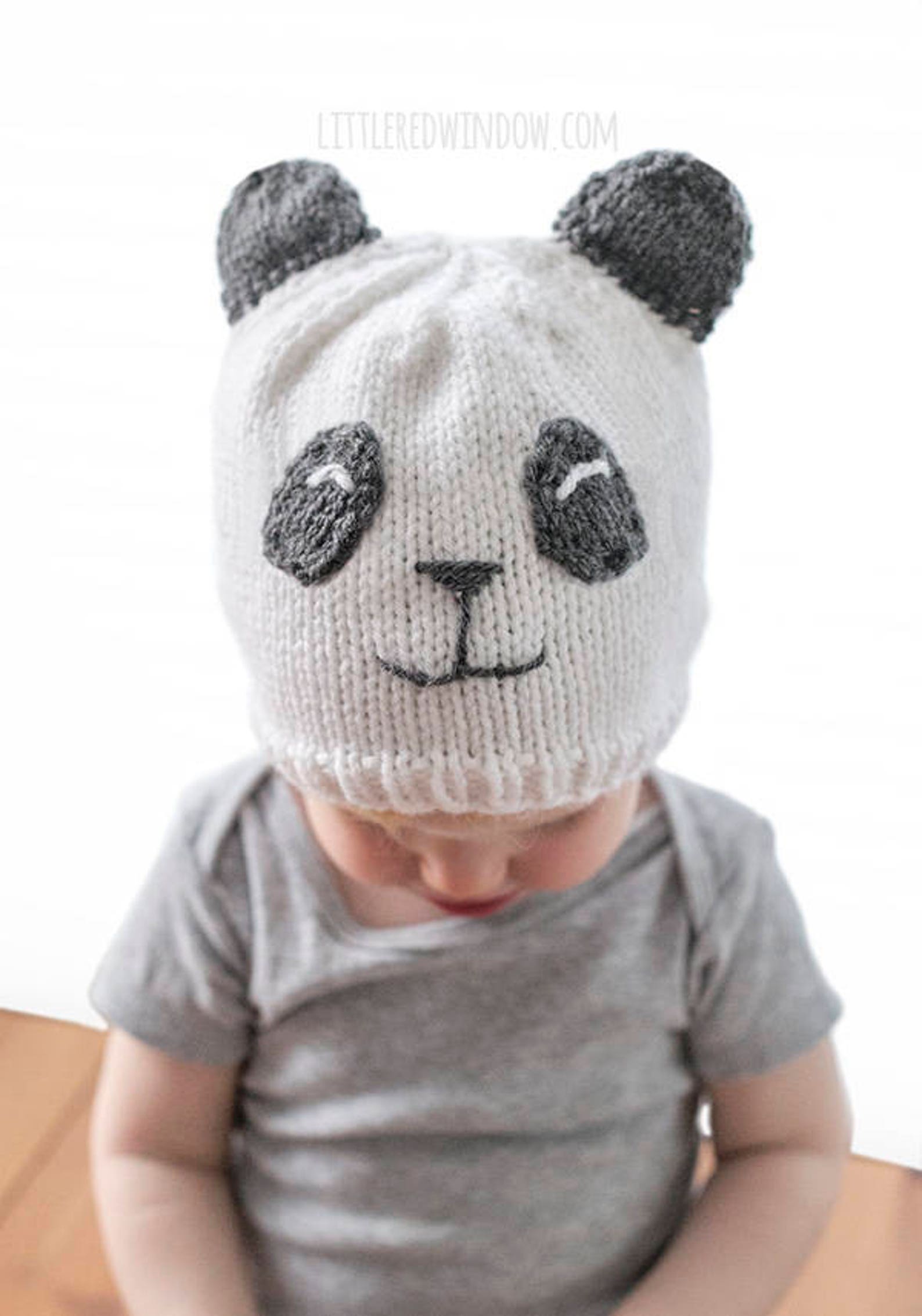 Baby Panda Hat KNITTING PATTERN / Panda Beanie / Panda Baby | Etsy