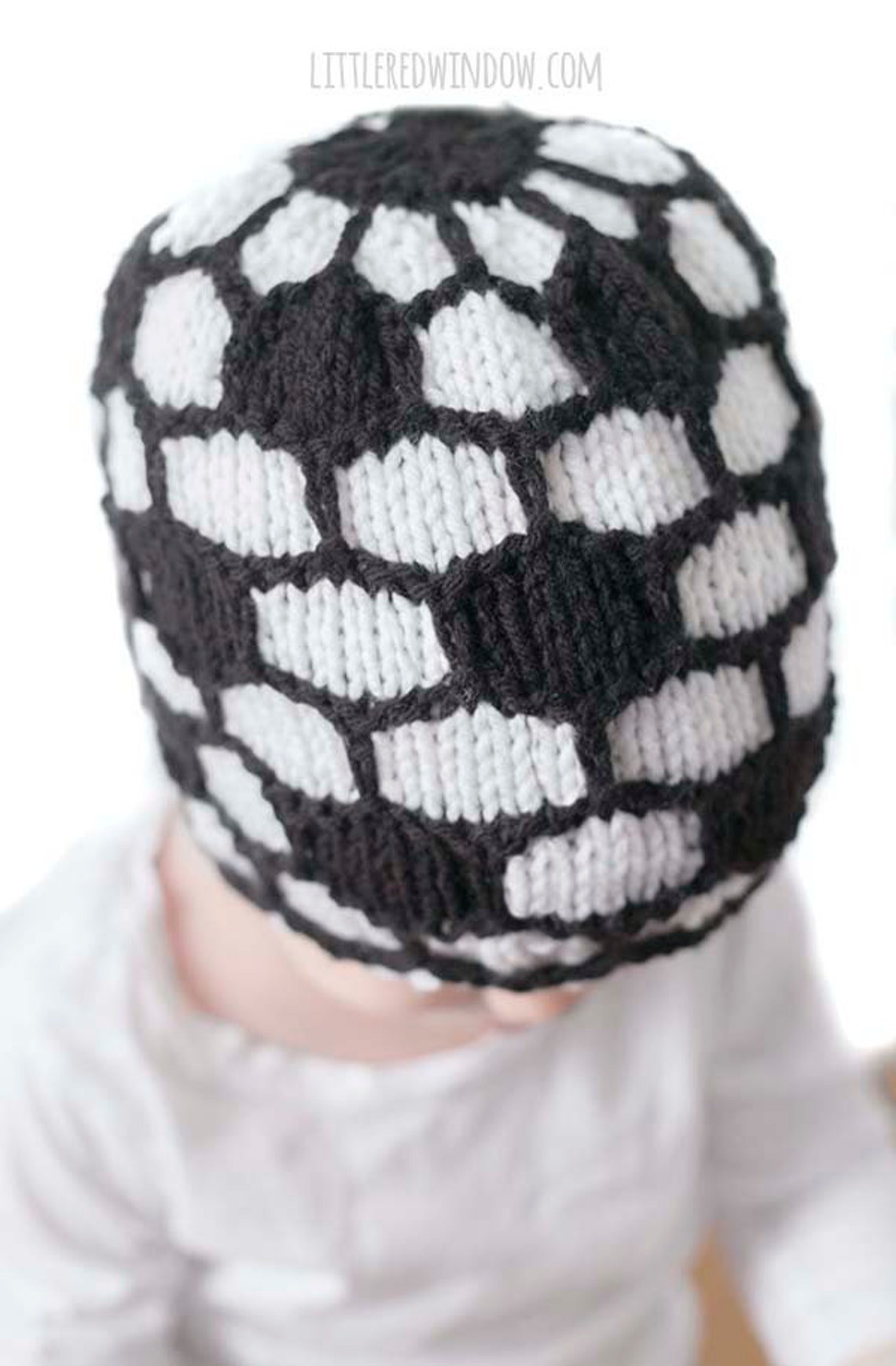 Soccer Ball Hat KNITTING PATTERN / Soccer Ball Pattern / Baby - Etsy