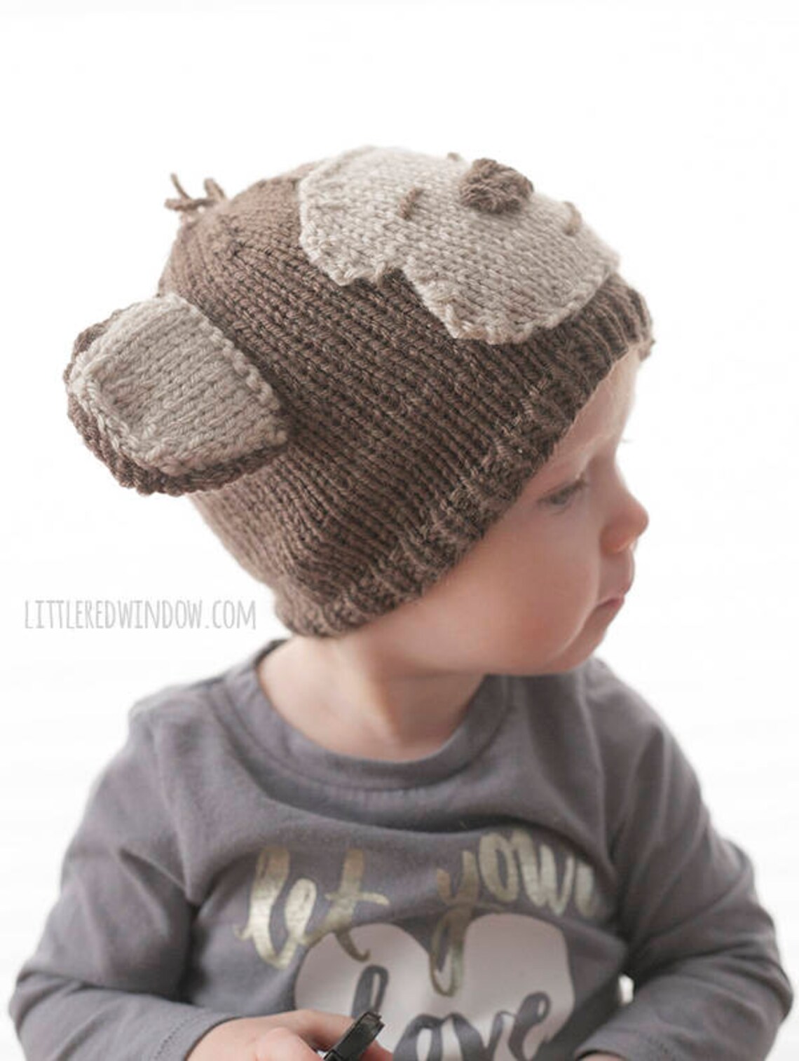 Baby Monkey Hat KNITTING PATTERN / Monkey Hat Pattern / Monkey - Etsy