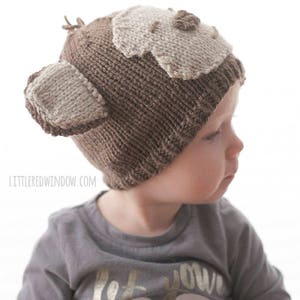 Baby Monkey Hat KNITTING PATTERN / Monkey Hat Pattern / Monkey Beanie ...
