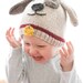 Puppy Dog Hat KNITTING PATTERN / Easy Dog Hat Knitting Pattern - Etsy