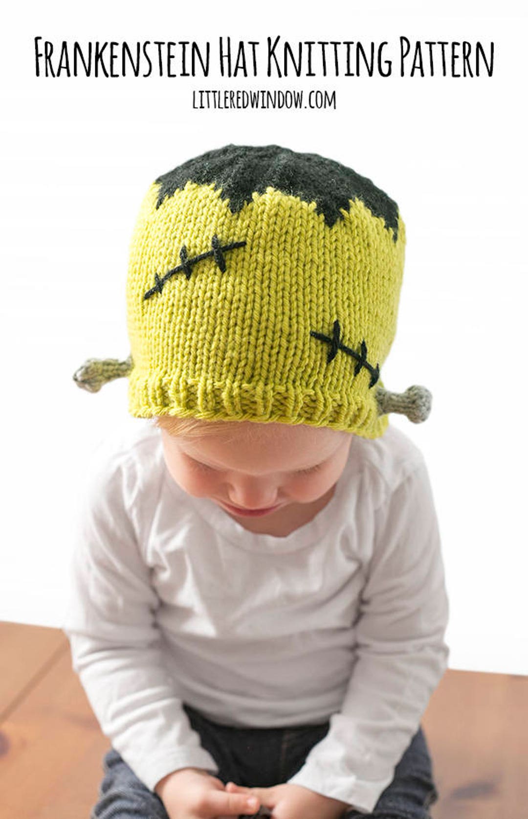 Frankenstein Hat KNITTING PATTERN / Monster Hat Pattern / Frankenstein ...