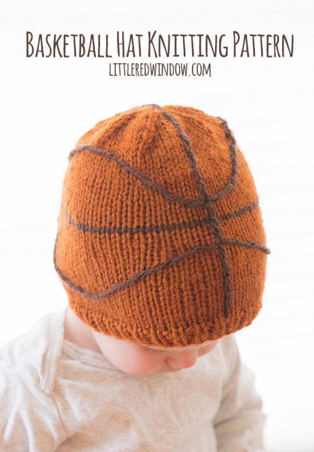 Baby Basketball Hat KNITTING PATTERN Sports Knit Hat Pattern for Babies ...