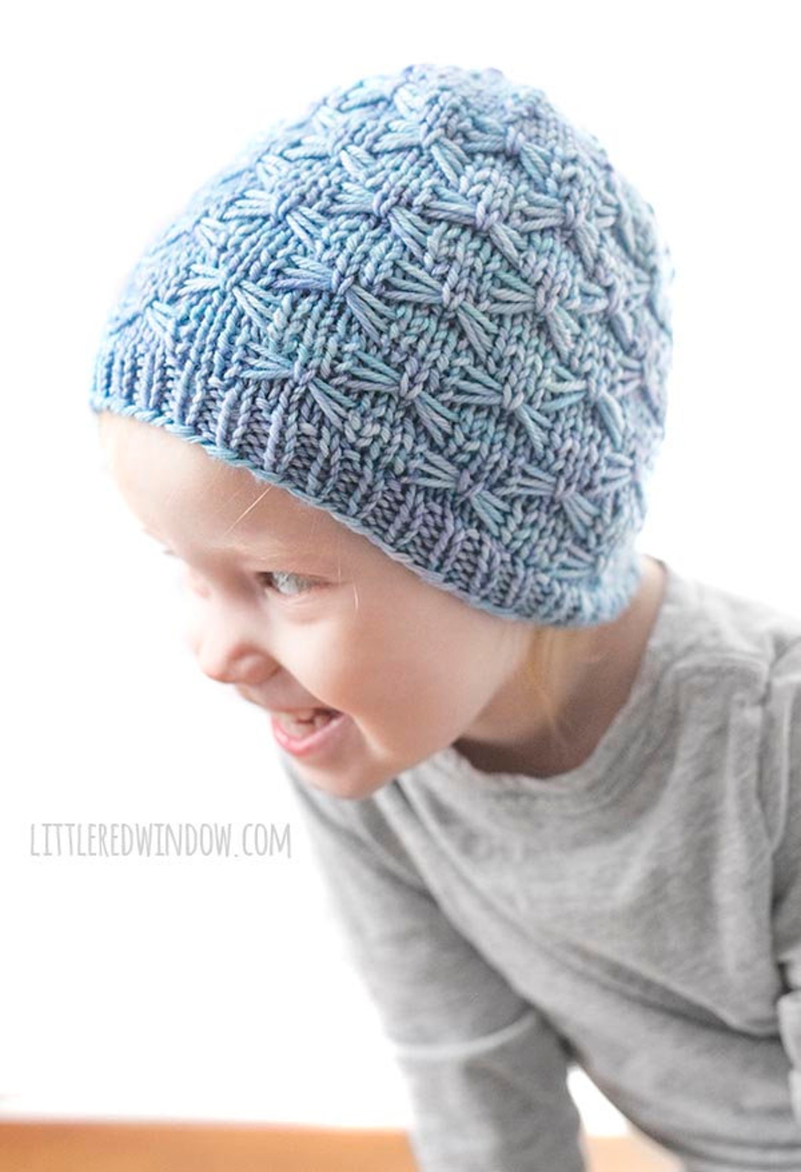 Butterfly Stitch Hat KNITTING PATTERN /butterfly Pattern / Baby ...