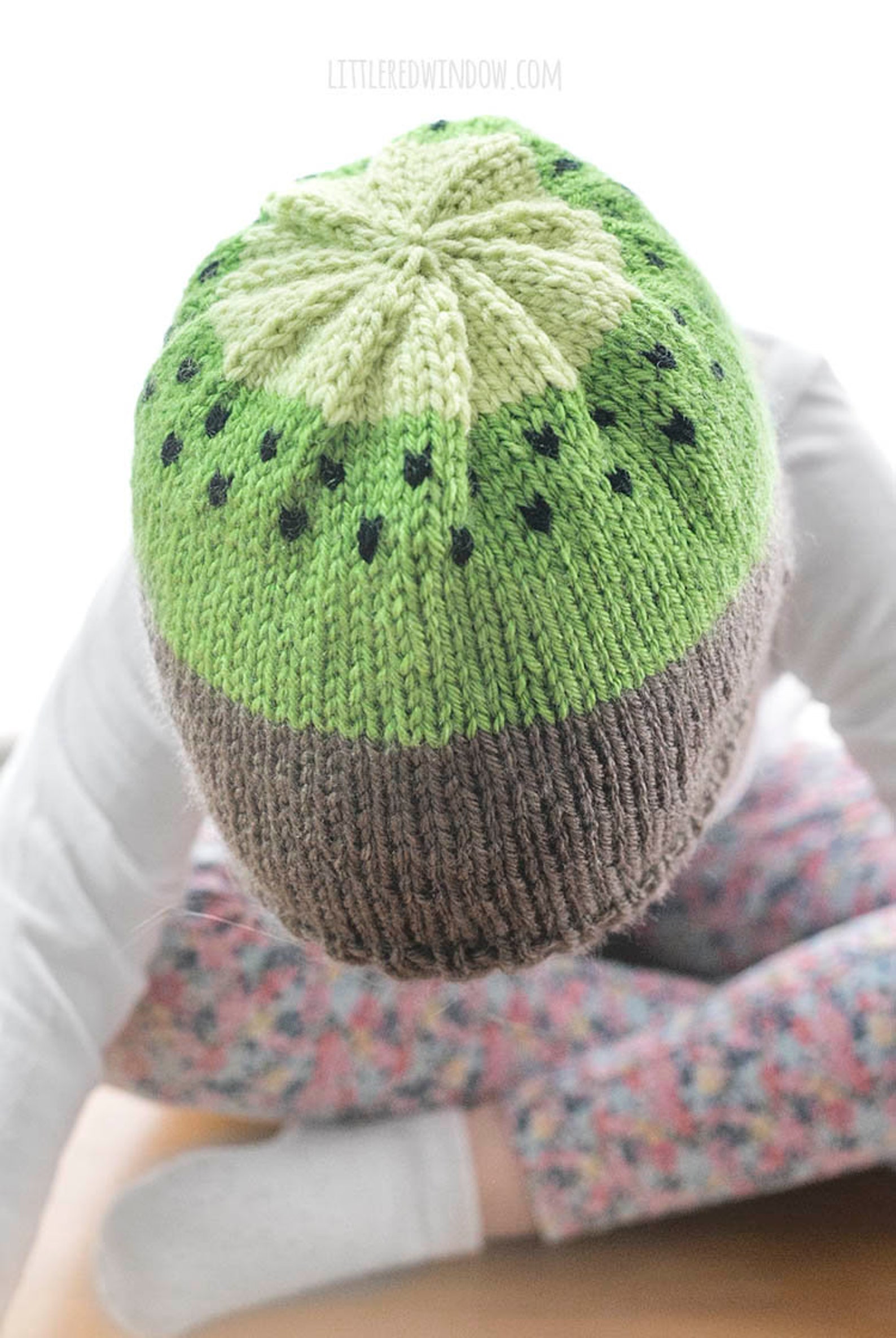 Kiwi Hat KNITTING PATTERN / Knit Kiwi Hat Pattern / Summer - Etsy