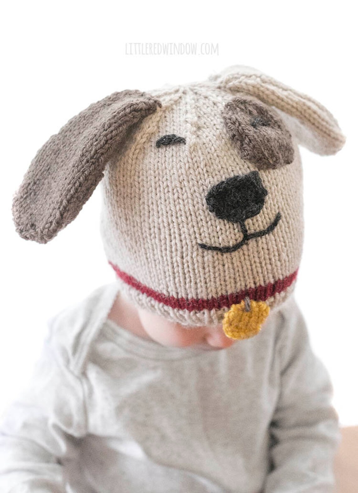 Puppy Dog Hat KNITTING PATTERN / Easy Dog Hat Knitting Pattern - Etsy