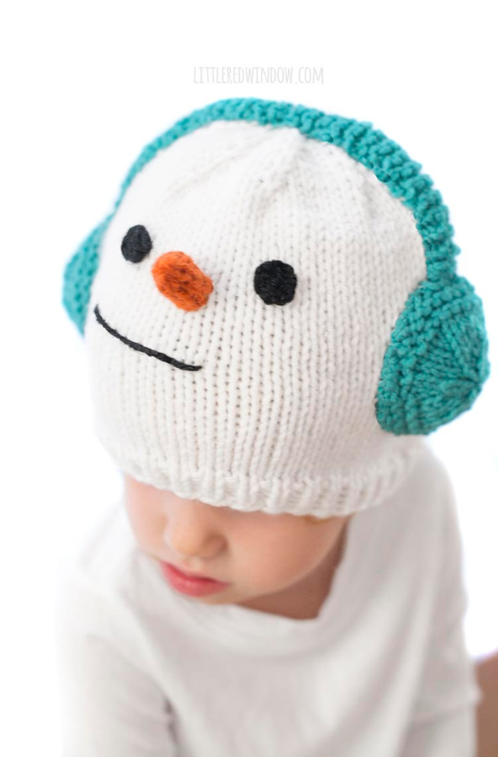 Cozy Snowman Hat KNITTING PATTERN / Snowman Pattern / Snowman | Etsy