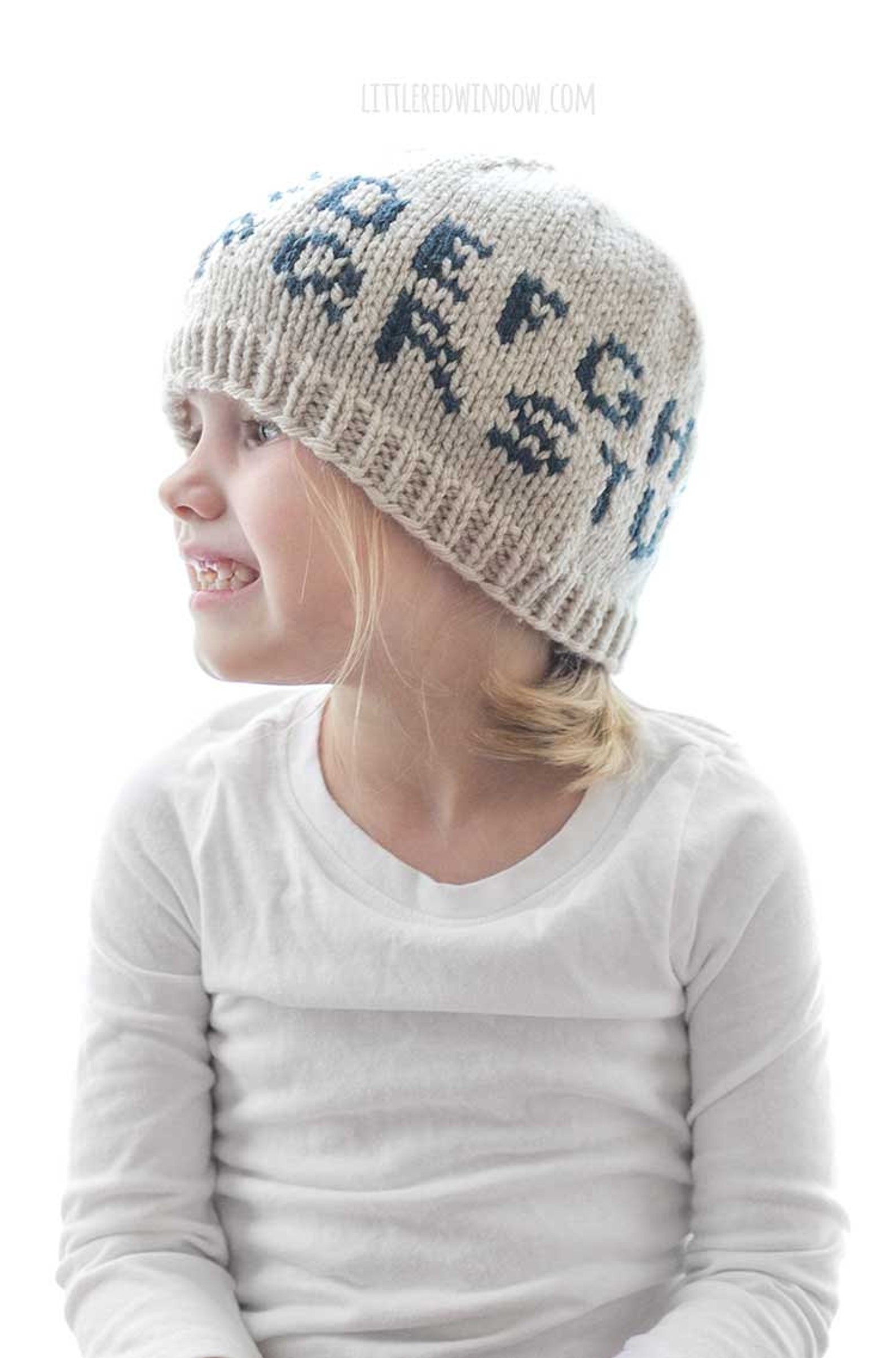 ABC Alphabet Hats KNITTING PATTERN / Back to School Knitting Pattern ...