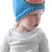 Watermelon Slice Hat KNITTING PATTERN // Watermelon Hat Pattern ...