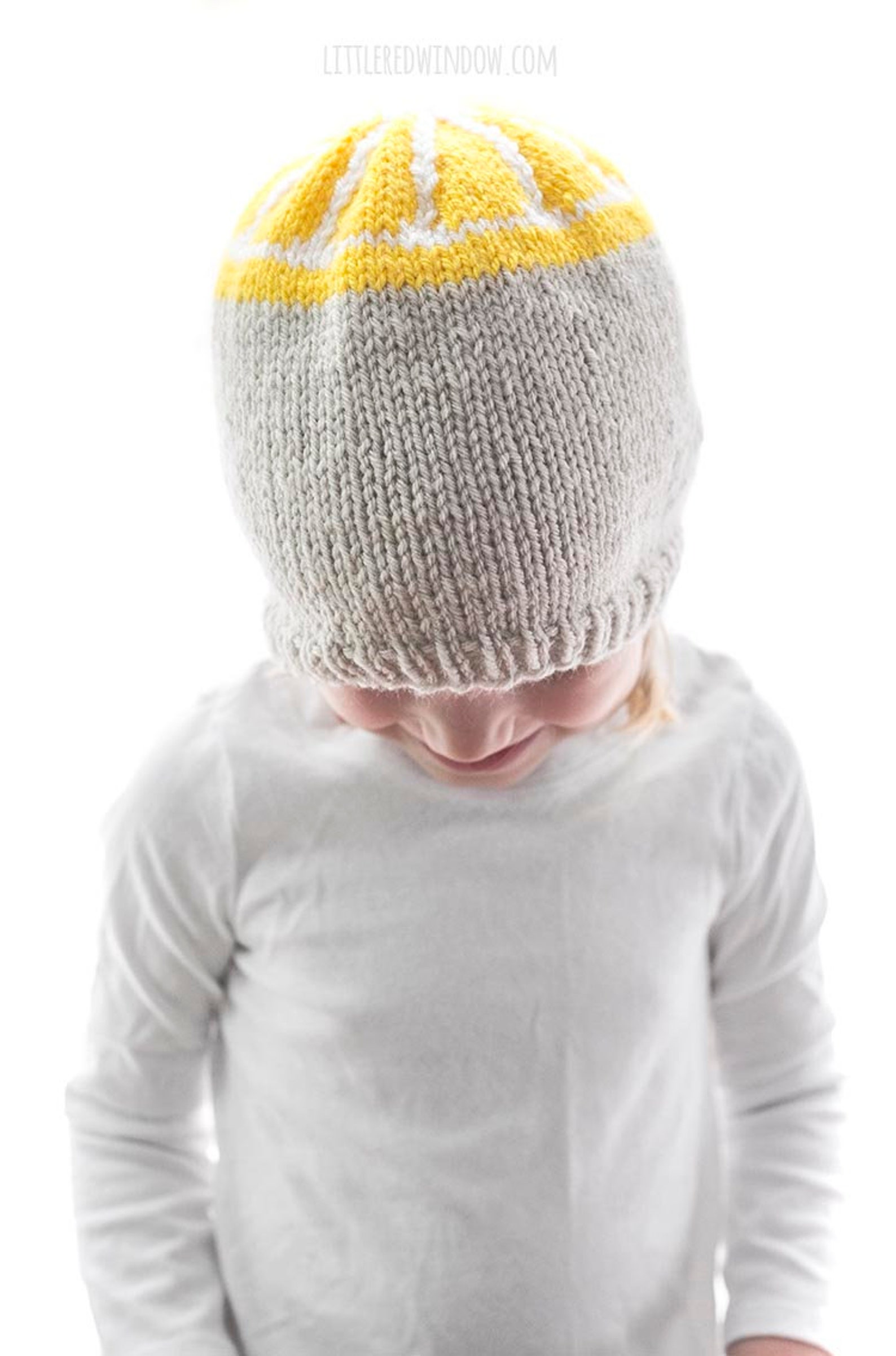 Citrus Hats KNITTING PATTERN / Lemon Hat Knitting Pattern / | Etsy
