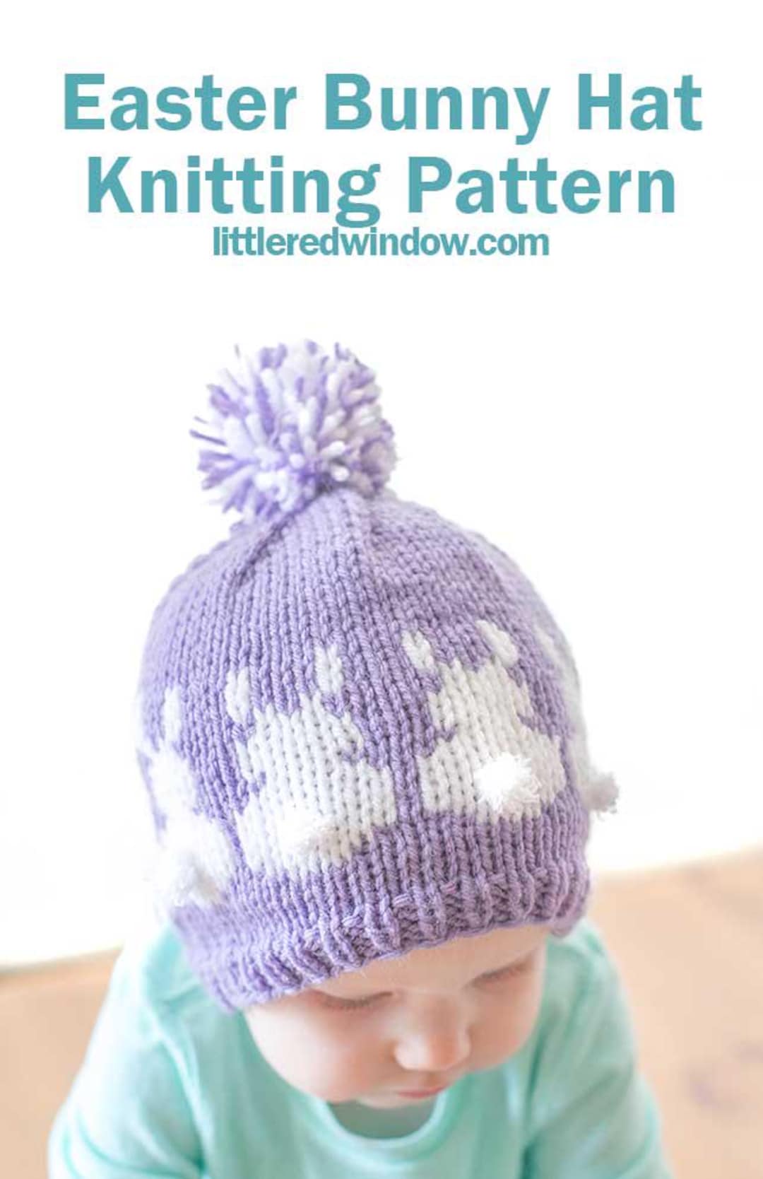 Easter Bunny Hat KNITTING PATTERN / Bunny Hat Pattern / Easter Hat ...