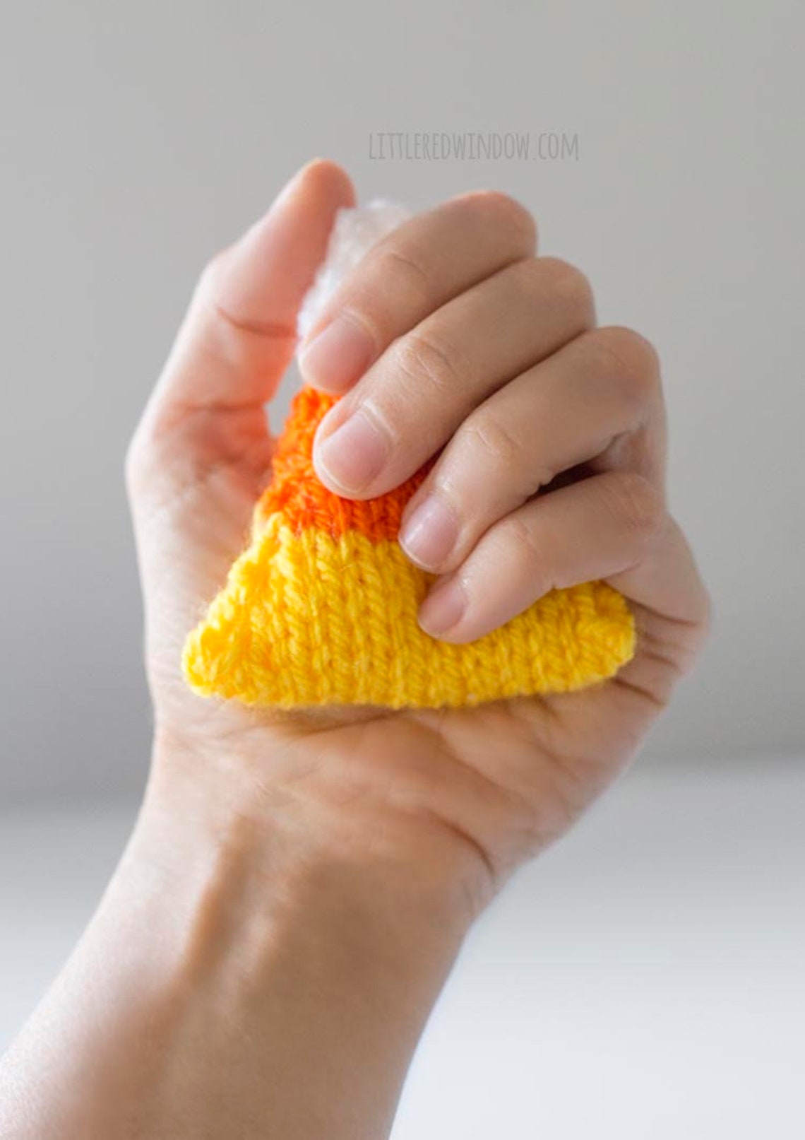 Candy Corn Handwarmer KNITTING PATTERN / Knit Candy Corn - Etsy