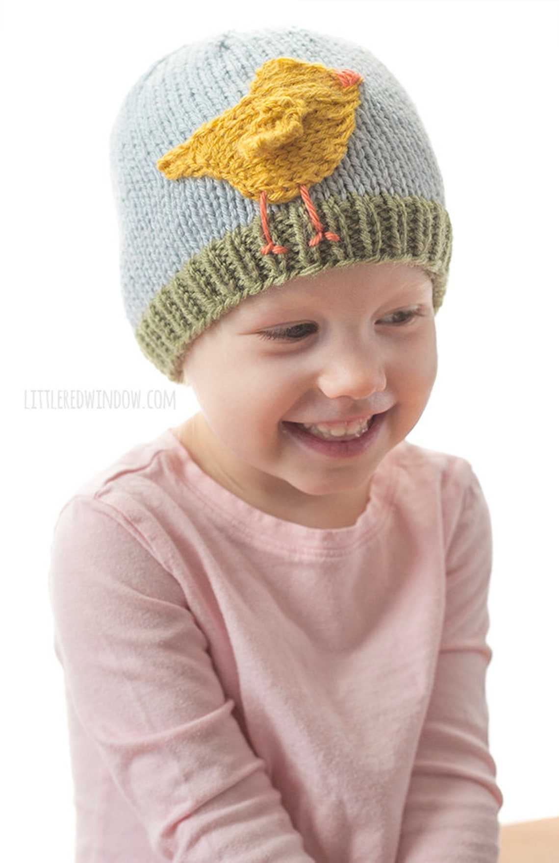 Easter Chick Hat KNITTING PATTERN Easter Chick Pattern /baby Chicken ...