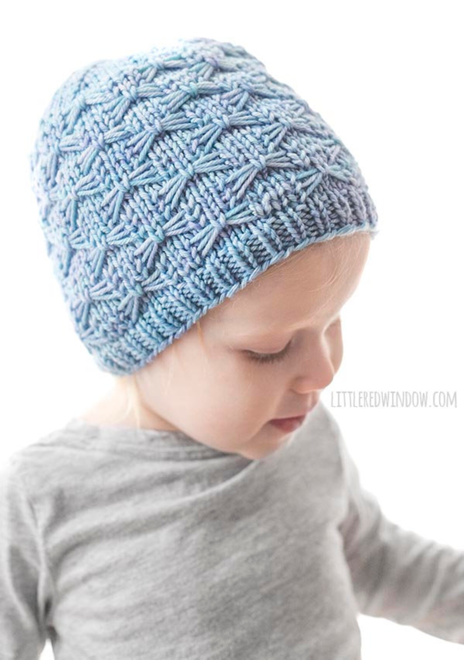 Butterfly Stitch Hat KNITTING PATTERN /butterfly Pattern / Baby ...