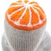 Citrus Hats KNITTING PATTERN / Lemon Hat Knitting Pattern / Orange Hat ...