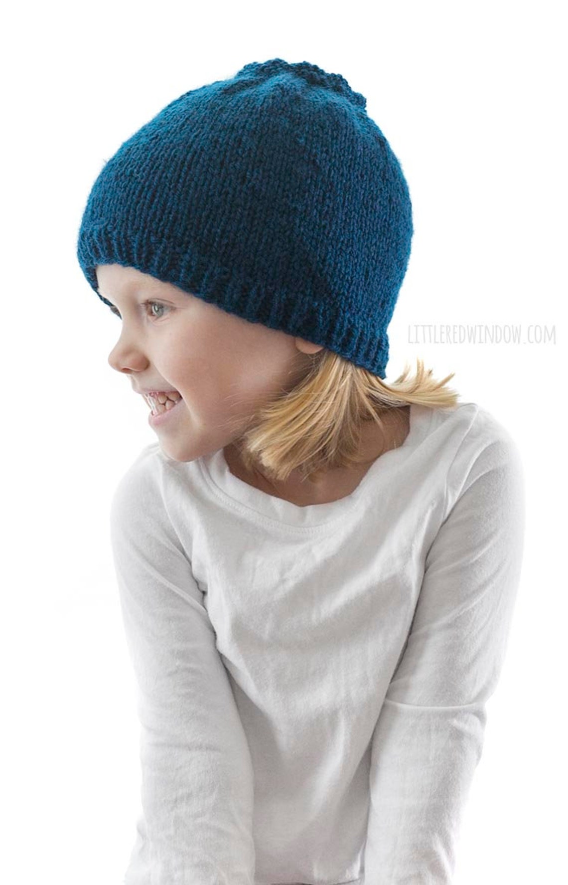 Blueberry Hat KNITTING PATTERN / Blueberry Baby Hat Pattern / - Etsy