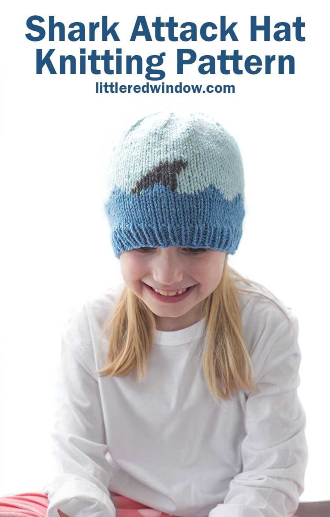 Shark Attack Hat KNITTING PATTERN / Shark Pattern / Baby Sharkhat ...