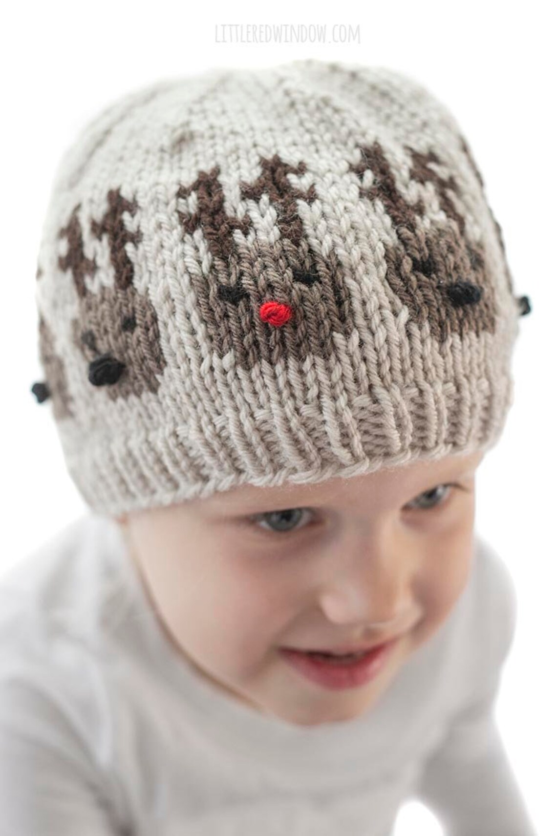 Team of Reindeer Hat KNITTING PATTERN for Babies & Toddlers / | Etsy