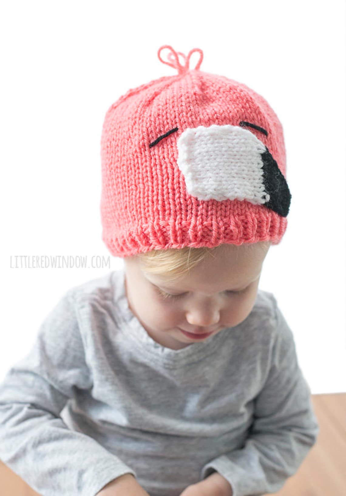 Pink Flamingo Hat KNITTING PATTERN / Flamingo Pattern / Flamingo ...