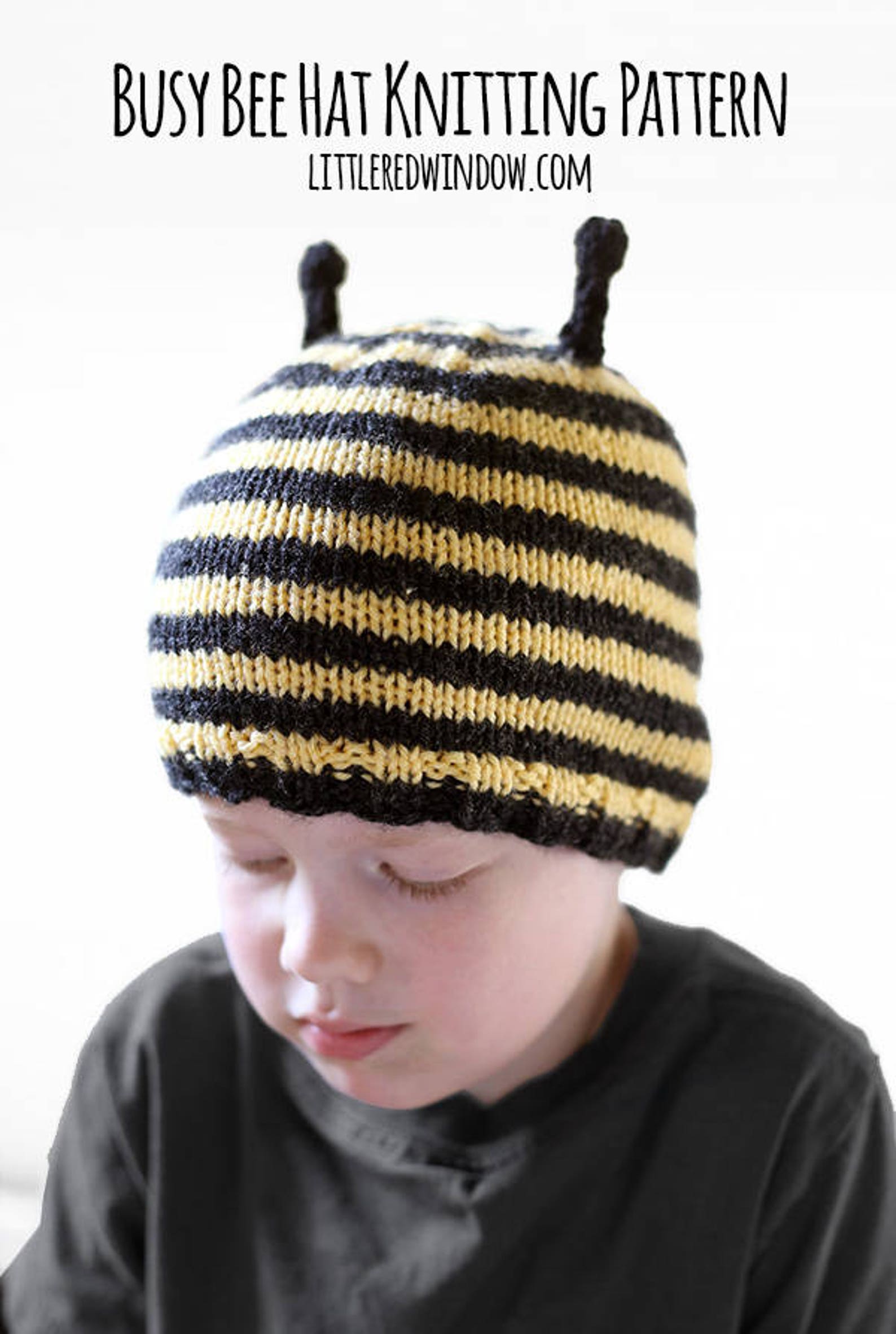 Baby Bee Hat KNITTING PATTERN / Bee Knitting Pattern / Baby - Etsy Canada