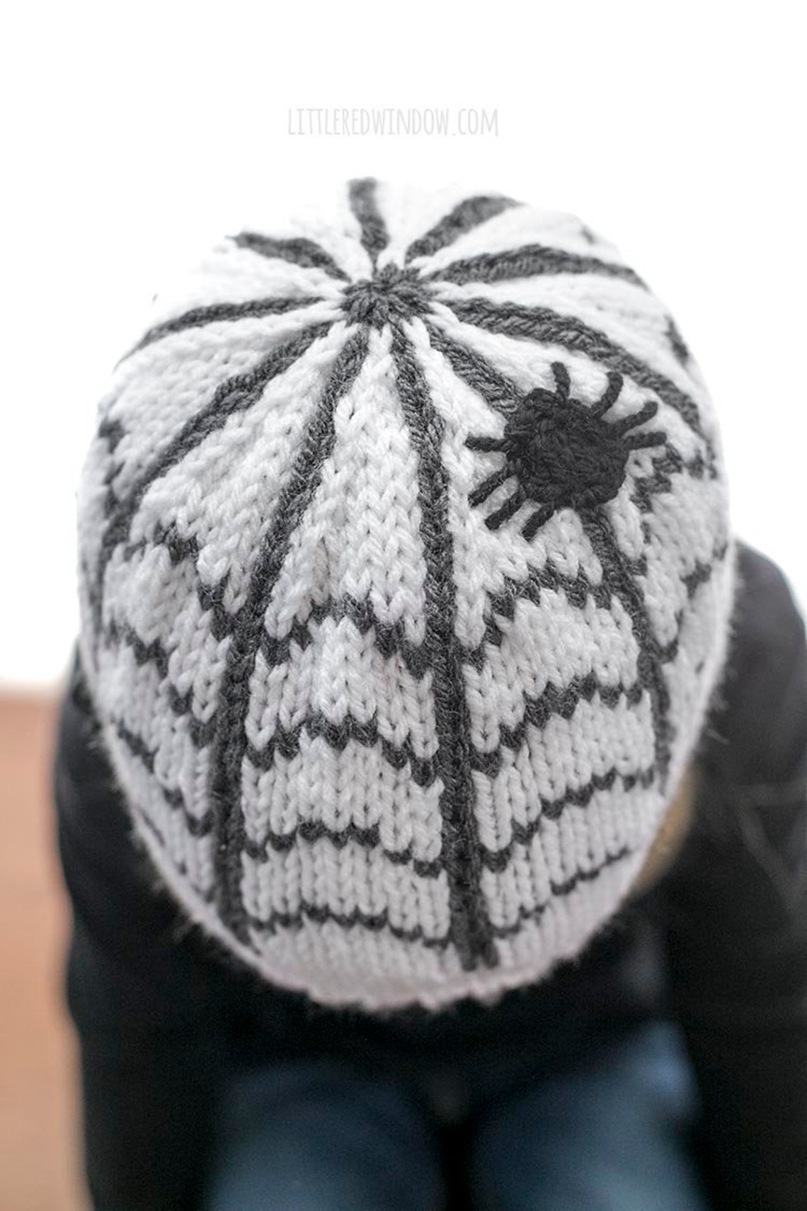 Spiderweb Hat KNITTING PATTERN / Halloween Spiderweb Pattern / Knit ...