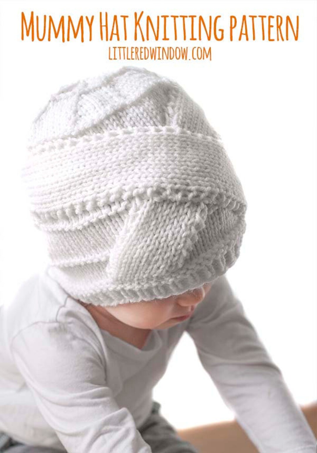 Halloween Mummy KNITTING PATTERN / Mummy Hat Pattern / Knit Mummy Hat ...