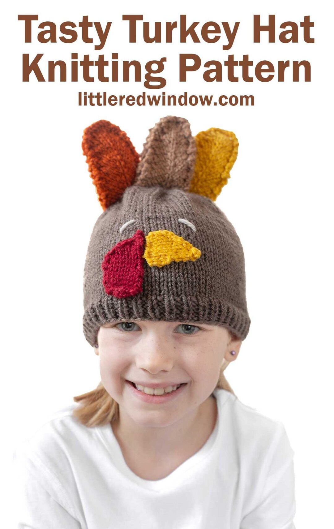 Tasty Turkey Hat KNITTING PATTERN / Turkey Hat Pattern /thanksgiving ...