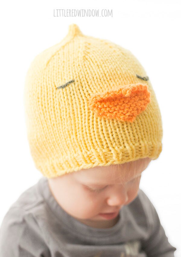 Baby Chick Hat KNITTING PATTERN / Baby Chicken Hat / Easter | Etsy