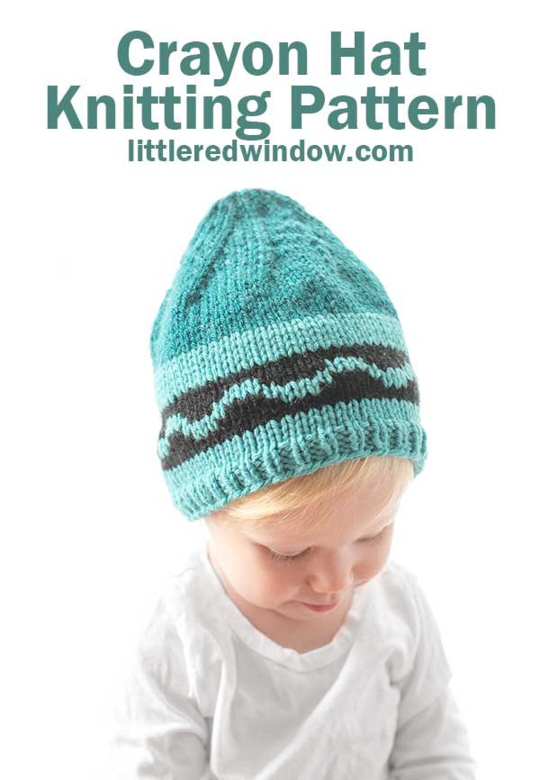 Crayon Hat KNITTING PATTERN / Crayon Pattern / Back to School Hat ...