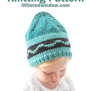 Crayon Hat KNITTING PATTERN / Crayon Pattern / Back to School Hat ...